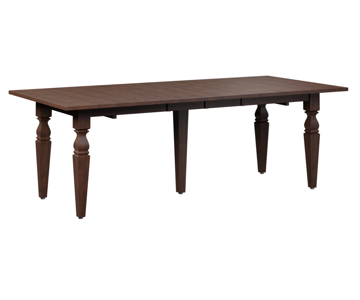 Turned Shaker Leg Table - Stone's Furniture