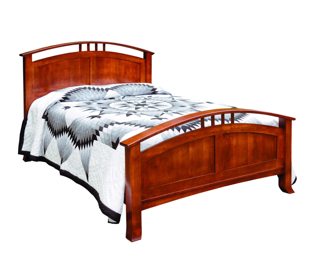 Crescent Panel Bed - Stone's Furniture