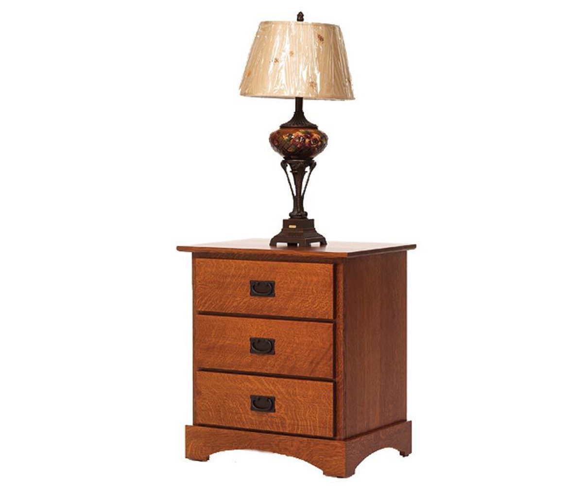 Old English Mission Nightstand - Stone's Furniture