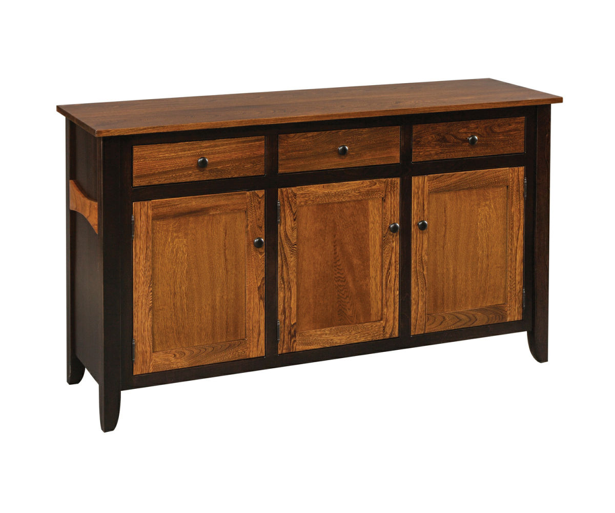 Sierra 3 Door Buffet - Stone's Furniture