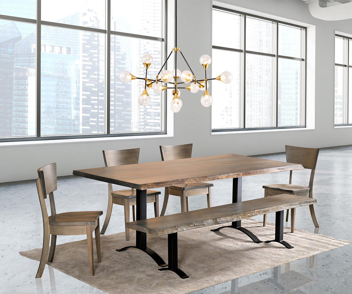 Casper Trestle Table - Stone's Furniture