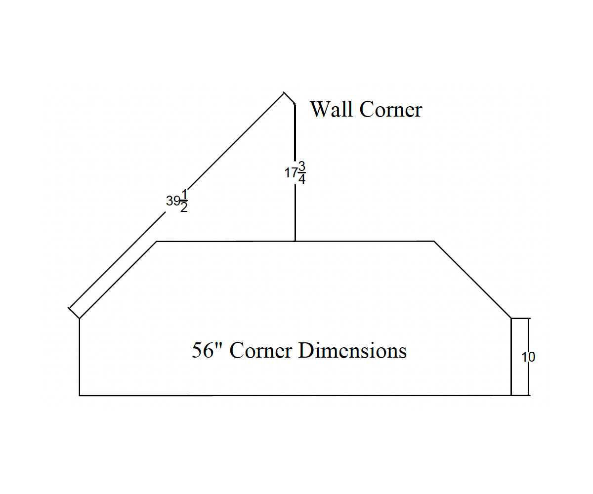 Garnet Hill Corner Media Console - 56"W - Stone's Furniture