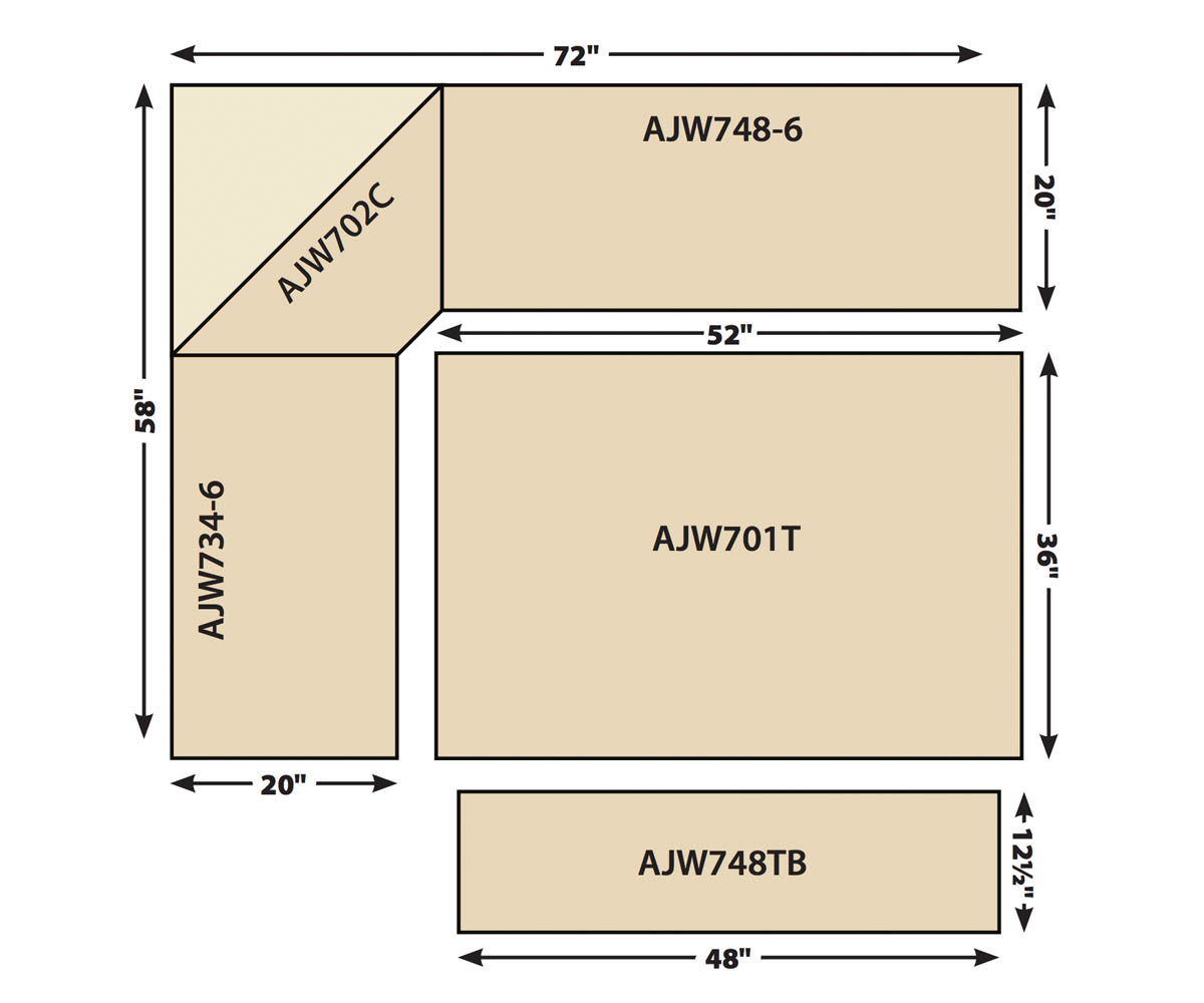 Upholstered Traditional Nook Set - Stone's Furniture